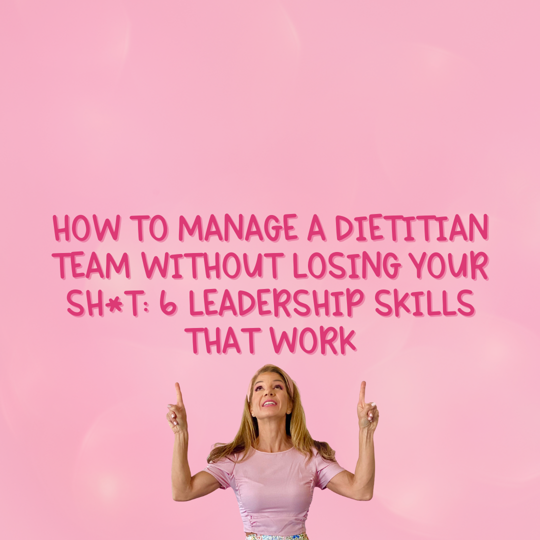 How to Manage a Dietitian Team Like a Pro